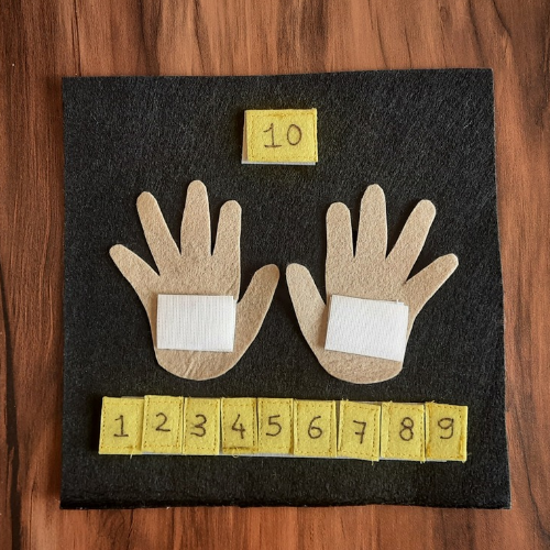 Finger Counting (single page game) – Happy Baby Creations